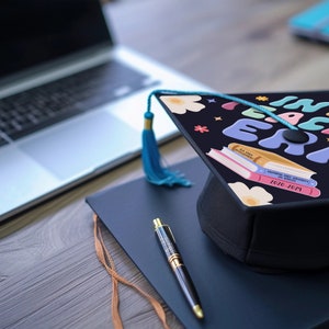 In My Teacher Era Graduation Cap Topper, Custom Time to Teach, Teacher ...