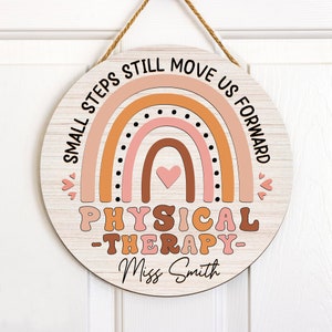 Physical Therapist Door Sign, Speech Therapy Decor, Physical Therapy ...