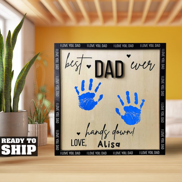 Best Dad Ever Sign - Etsy