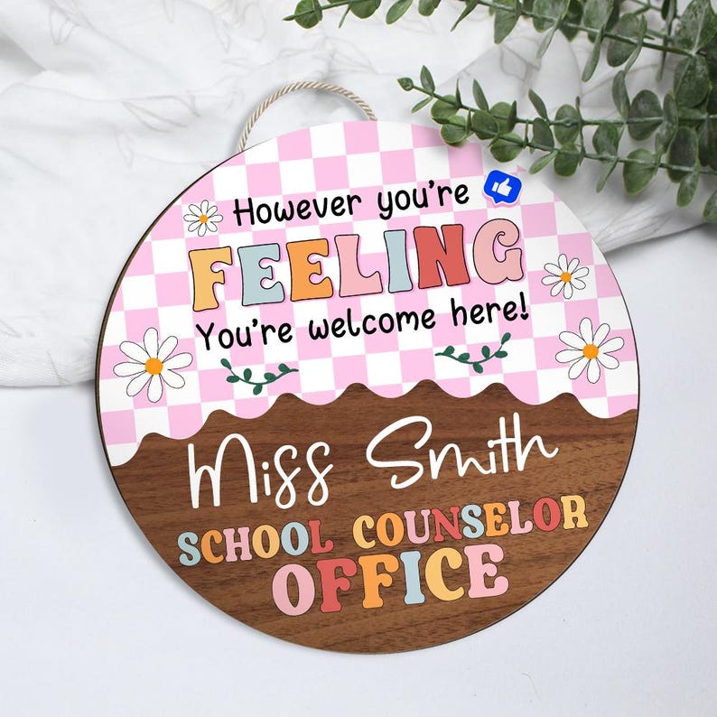 School Counselor Office Sign, Counselor Office Sign, Teacher Sign ...