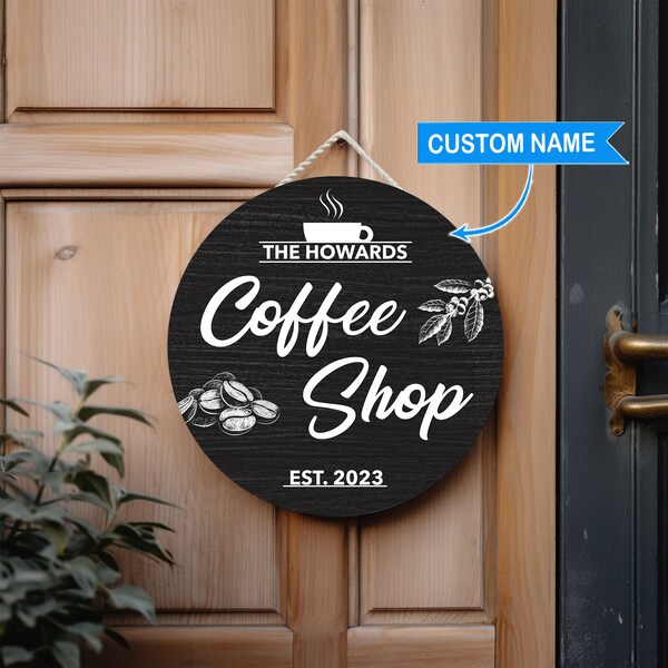 Coffee Shop Sign - Etsy