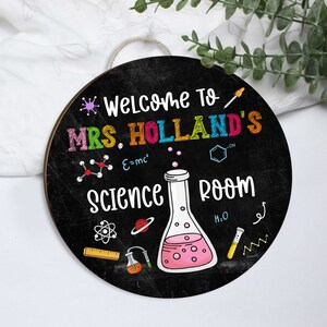Science Teacher,teacher Door Sign,teacher Name Sign,back to School ...