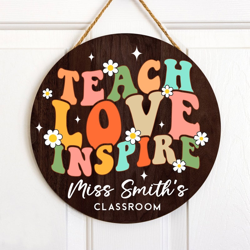 Teacher Sign - Etsy