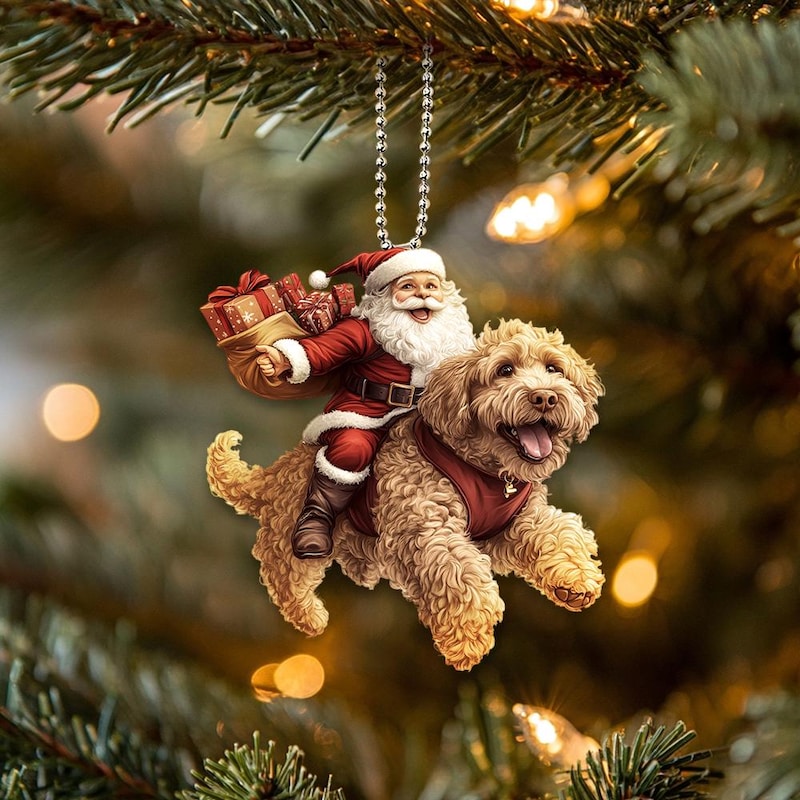 Cockapoo Christmas Decorations - Etsy UK