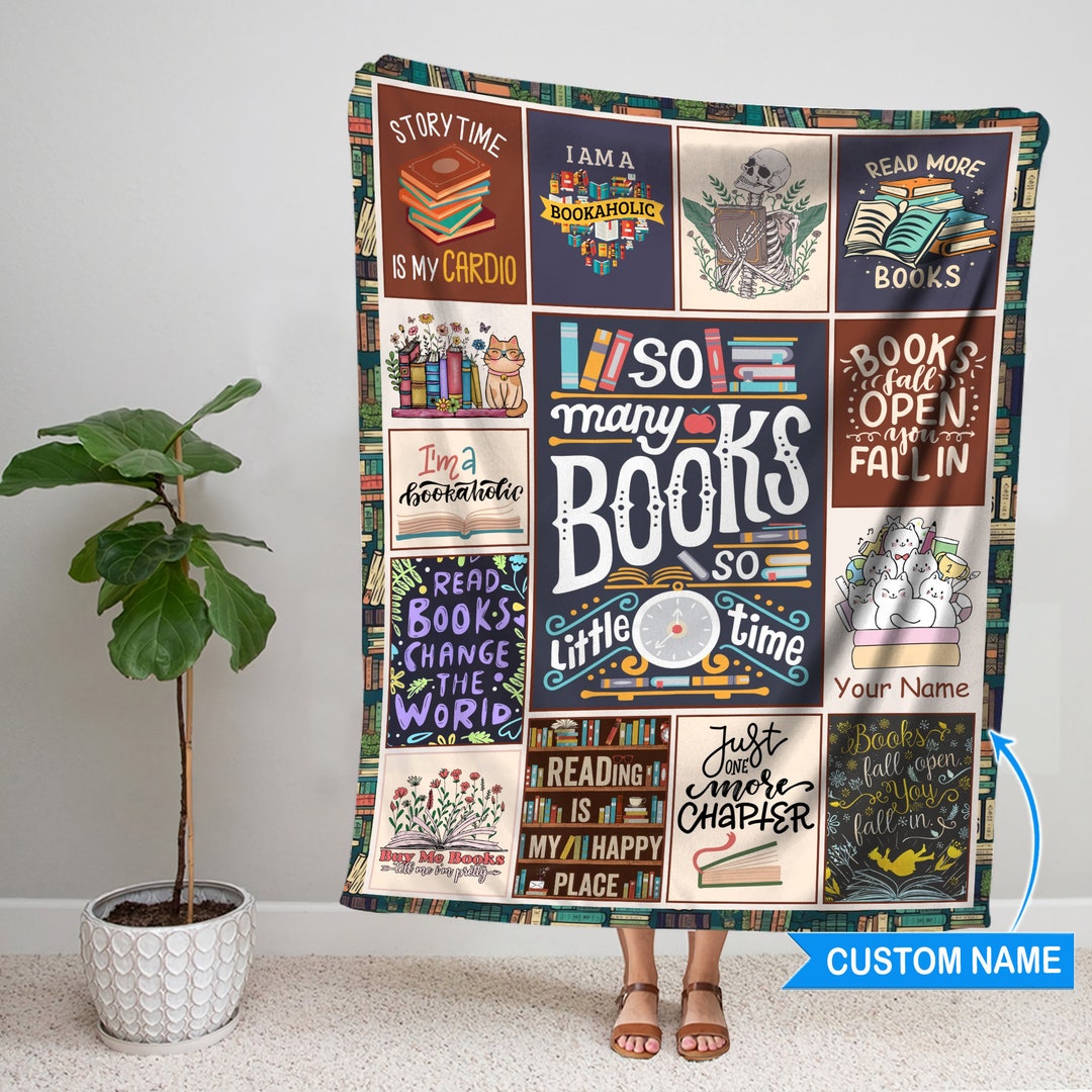 Book Blanket, Reading Blanket, Book Lover Gift, Books Reading Blanket ... Book Blanket, Reading Blanket, Book Lover Gift, Books Reading Blanket ...