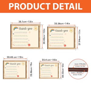 Kids Poem Handprint Thank You Sign, Daycare Poem, Kindergarten or Pre ...