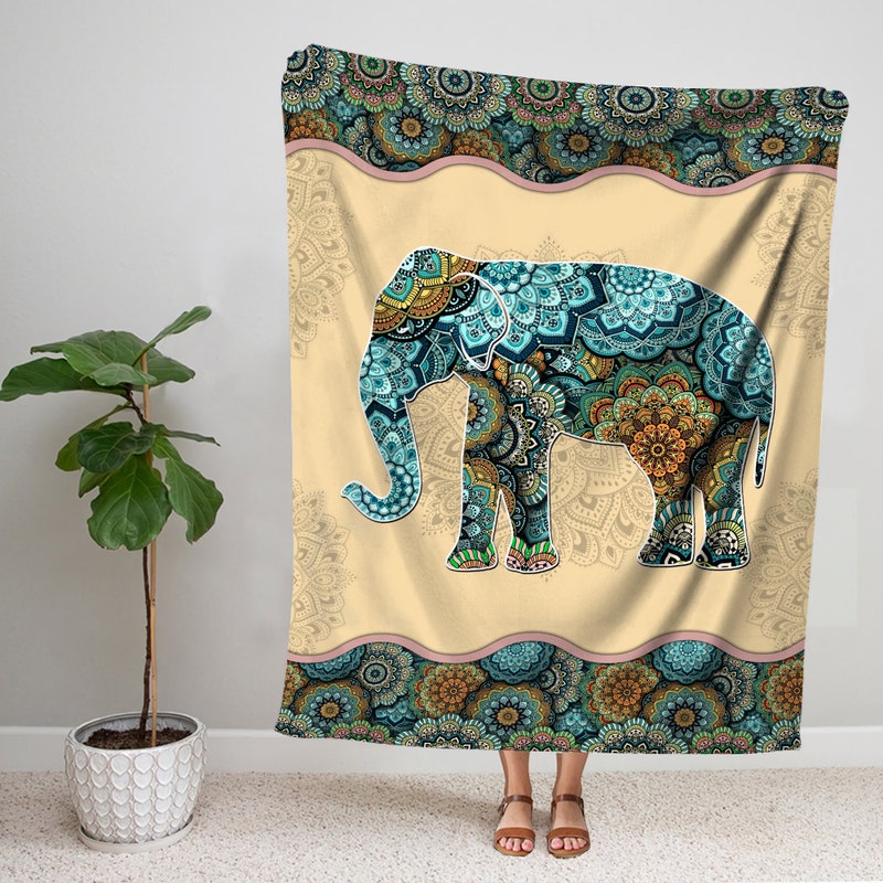 Elephant Blanket - Etsy