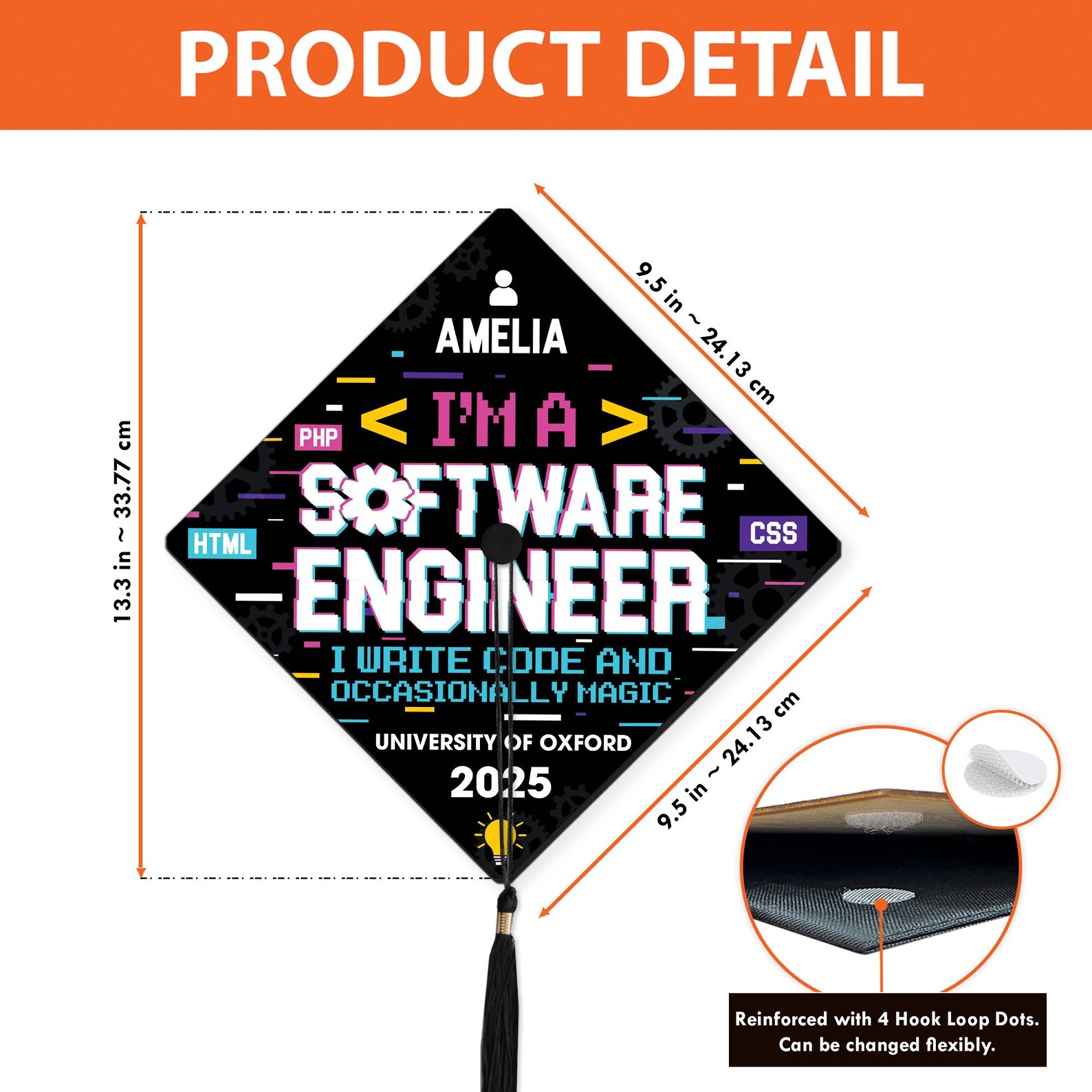 Software Engineer Graduation Cap Topper, Software Engineer Grad Cap ...