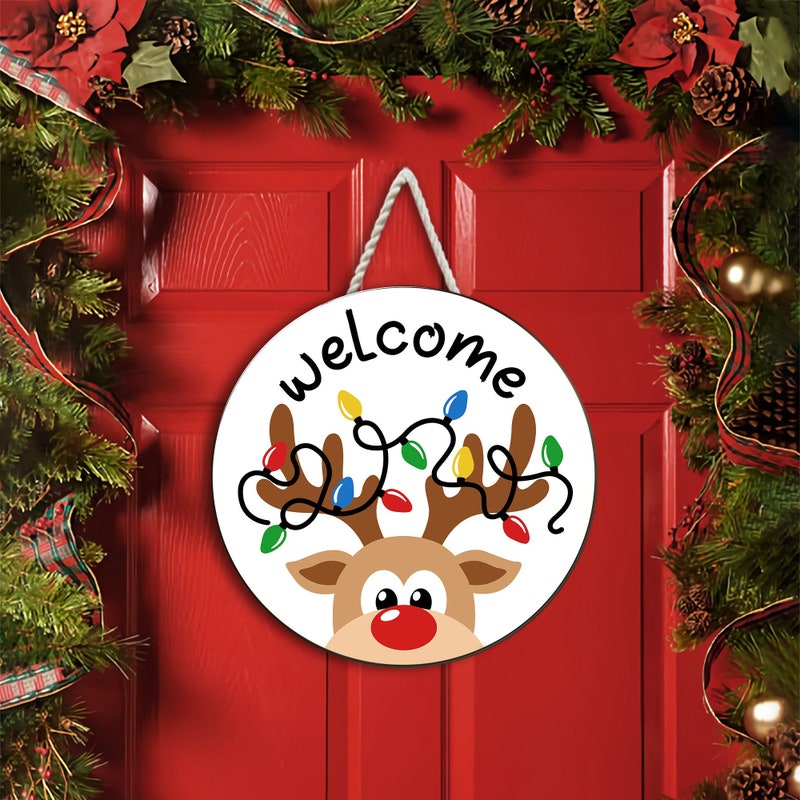 Christmas Door Signs - Etsy