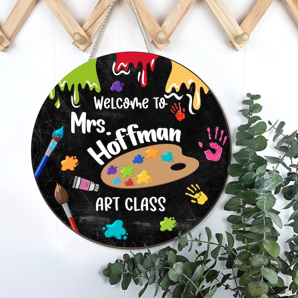 Class Door Sign - Etsy