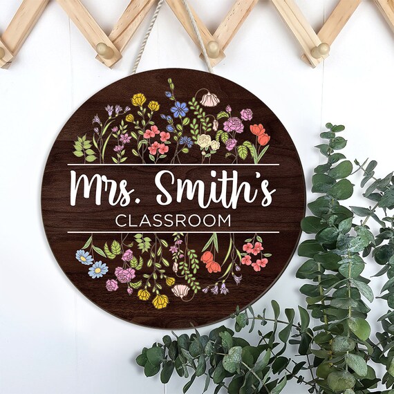 Teacher Classroom Welcome Sign Idea Welcome Chart For Teacher's Door/