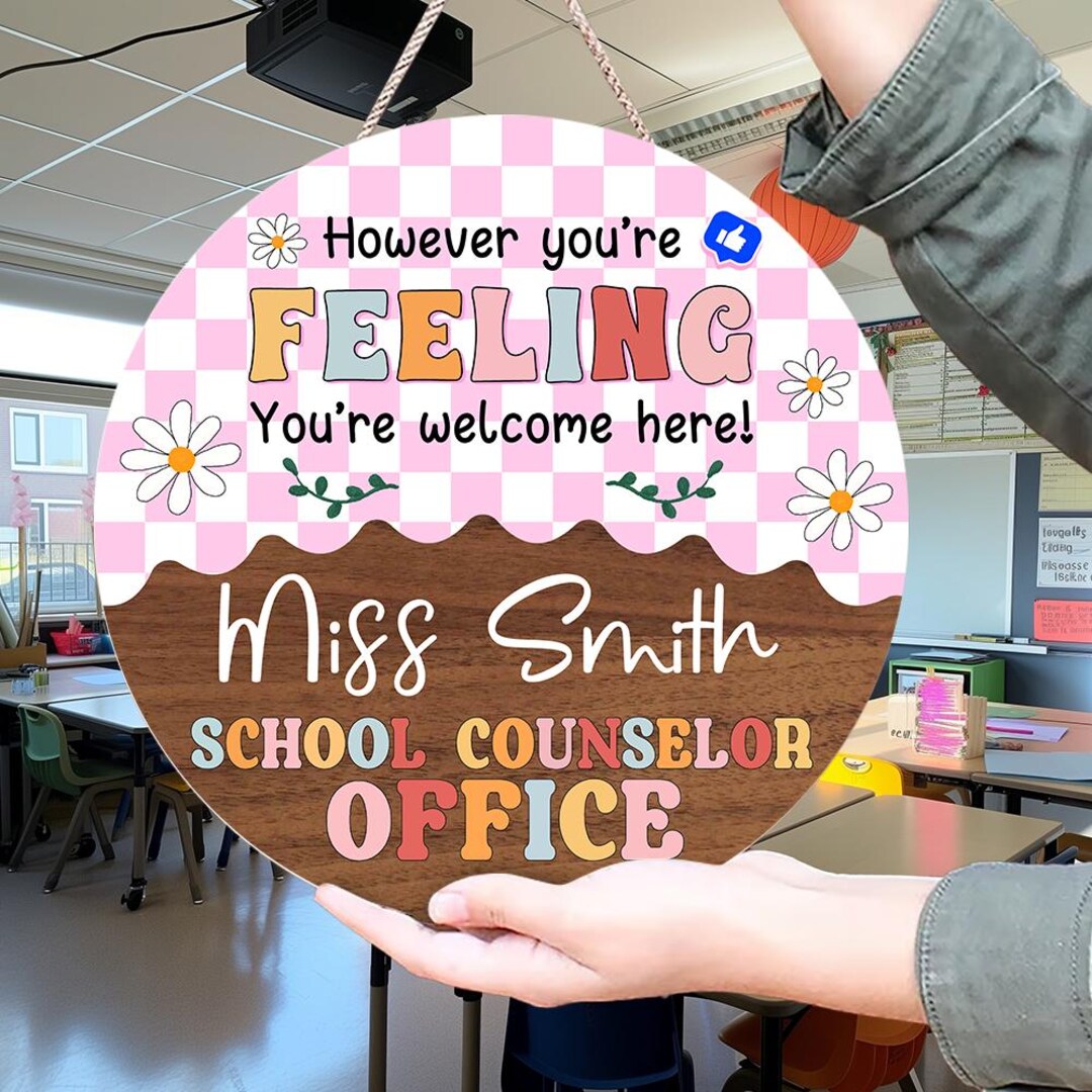 School Counselor Office Sign, Counselor Office Sign, Teacher Sign ...