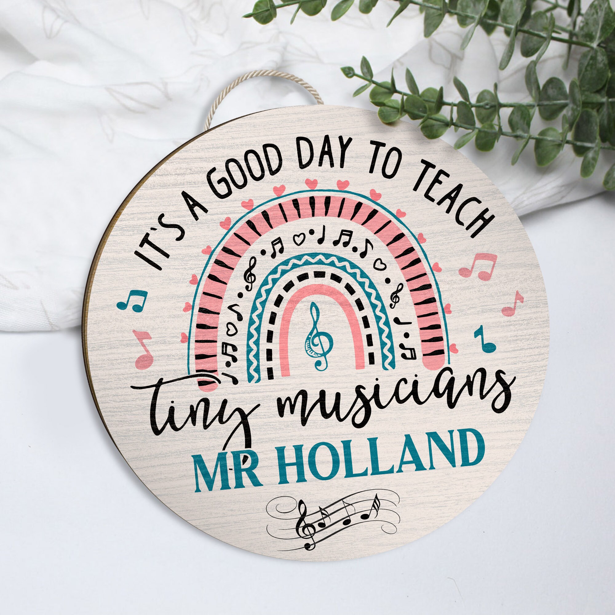 It's Good Day to Teach Tiny Musicians, Music Teacher Sign, Music ...