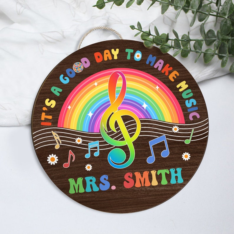 It's Good Day to Make Music, Music Teacher Sign, Music Classroom Door ...
