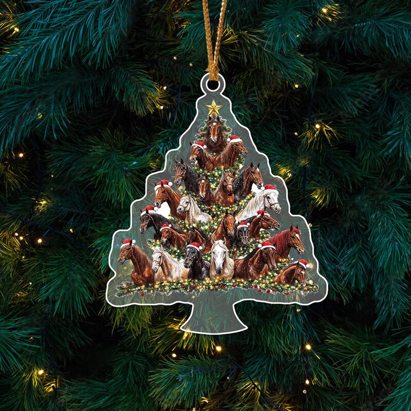 Horse Christmas Tree - Etsy