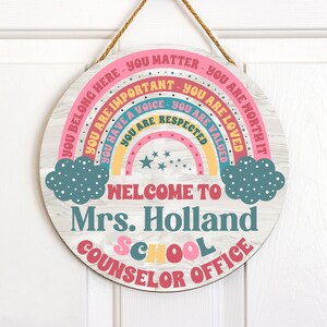 School Counselor Office Sign, Psychologist Office Sign,psychology ...