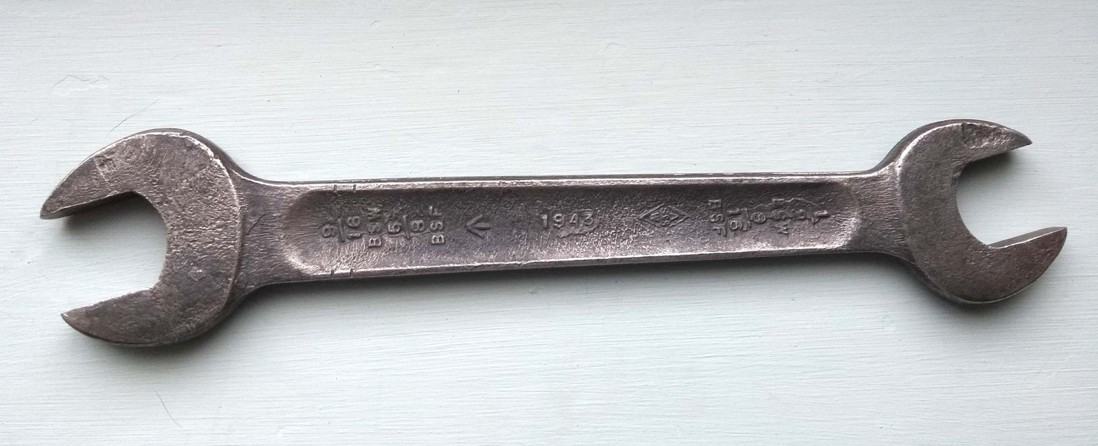 Vintage WW2 Spanner 1943 9/16 BSF - Etsy