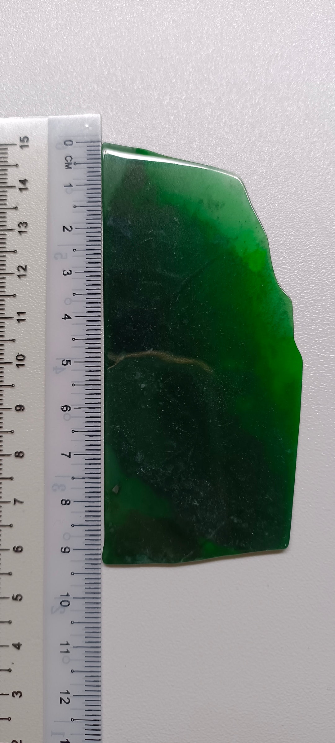 76 Carats GREEN // Guatemalan Guatemala Jadeite Jade // Natural Grade A ...
