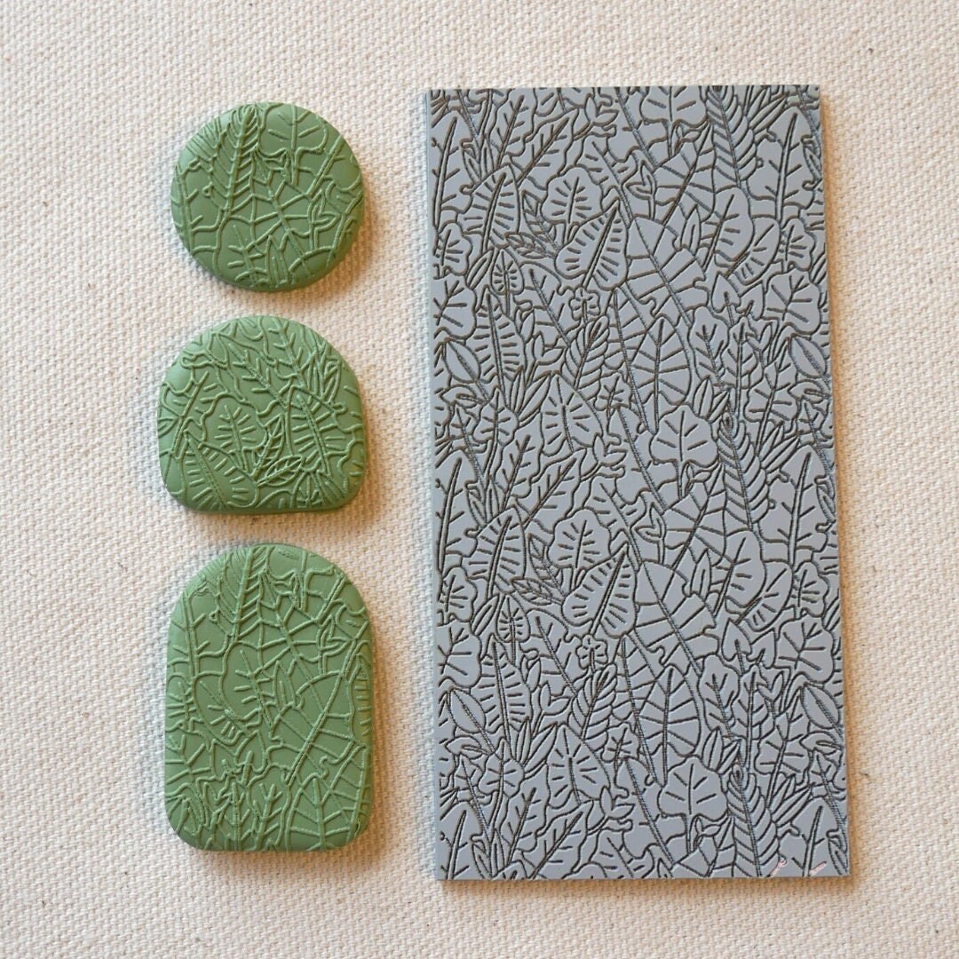 Polymer Clay Texture Mat Rubber Texture Sheet Polymer Clay Craft ...