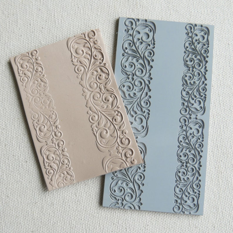 Polymer Clay Texture Mat Rubber Texture Sheet Polymer Clay - Etsy