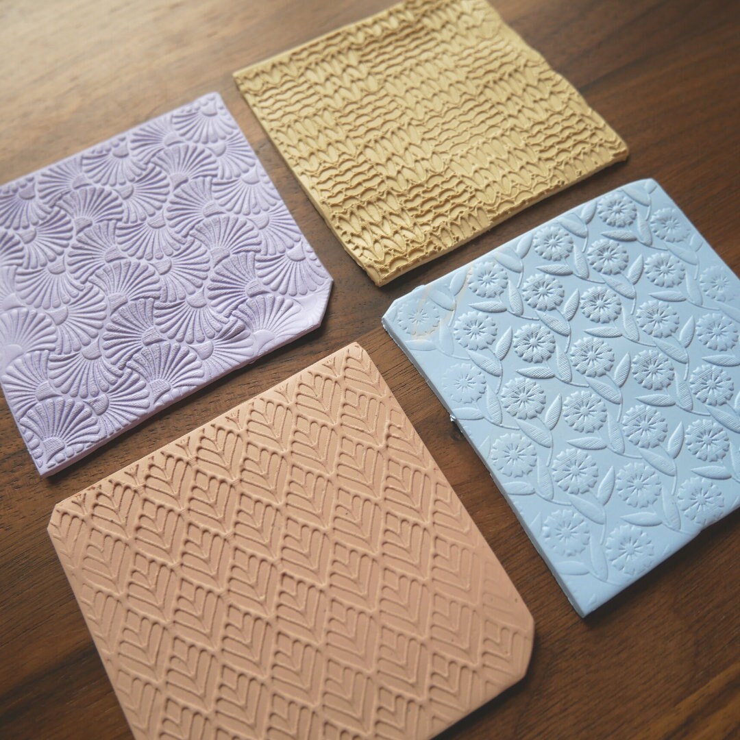 Polymer Clay Texture Mat Rubber Texture Sheet Polymer Clay | Etsy