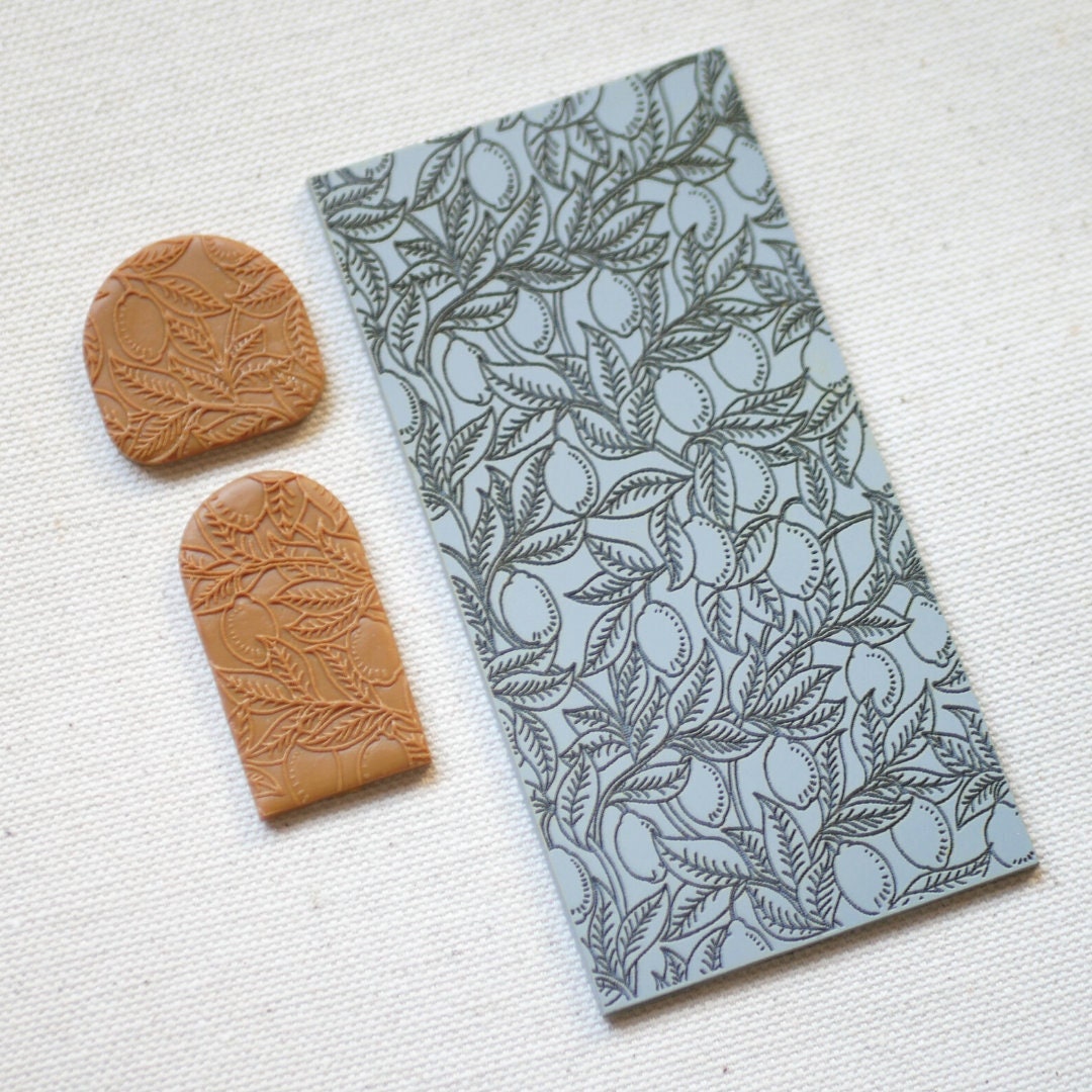 Polymer Clay Texture Mat Rubber Texture Sheet Polymer Clay Craft ...