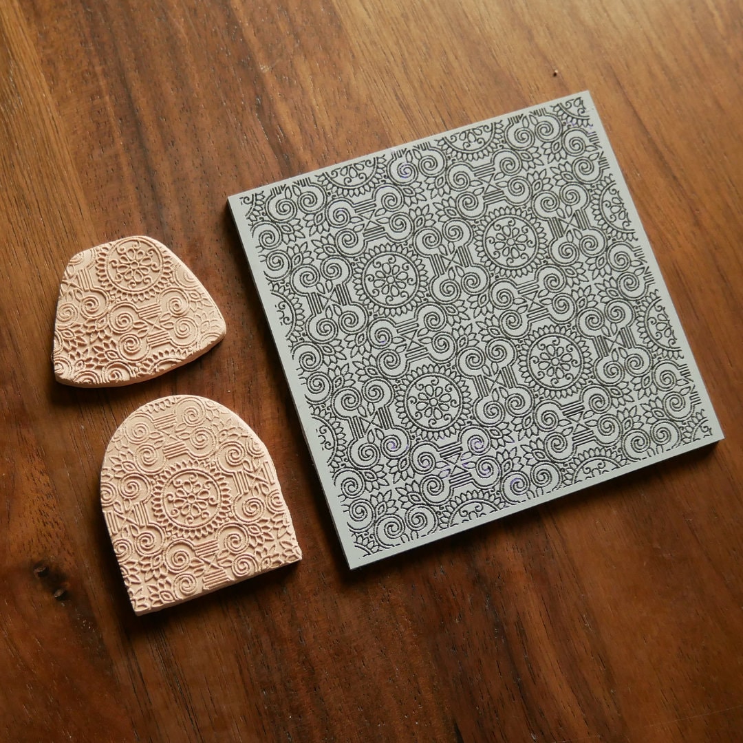 Polymer Clay Texture Mat Rubber Texture Sheet Polymer Clay - Etsy