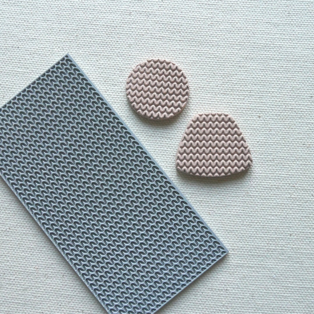 Polymer Clay Texture Mat Rubber Texture Sheet Polymer Clay - Etsy