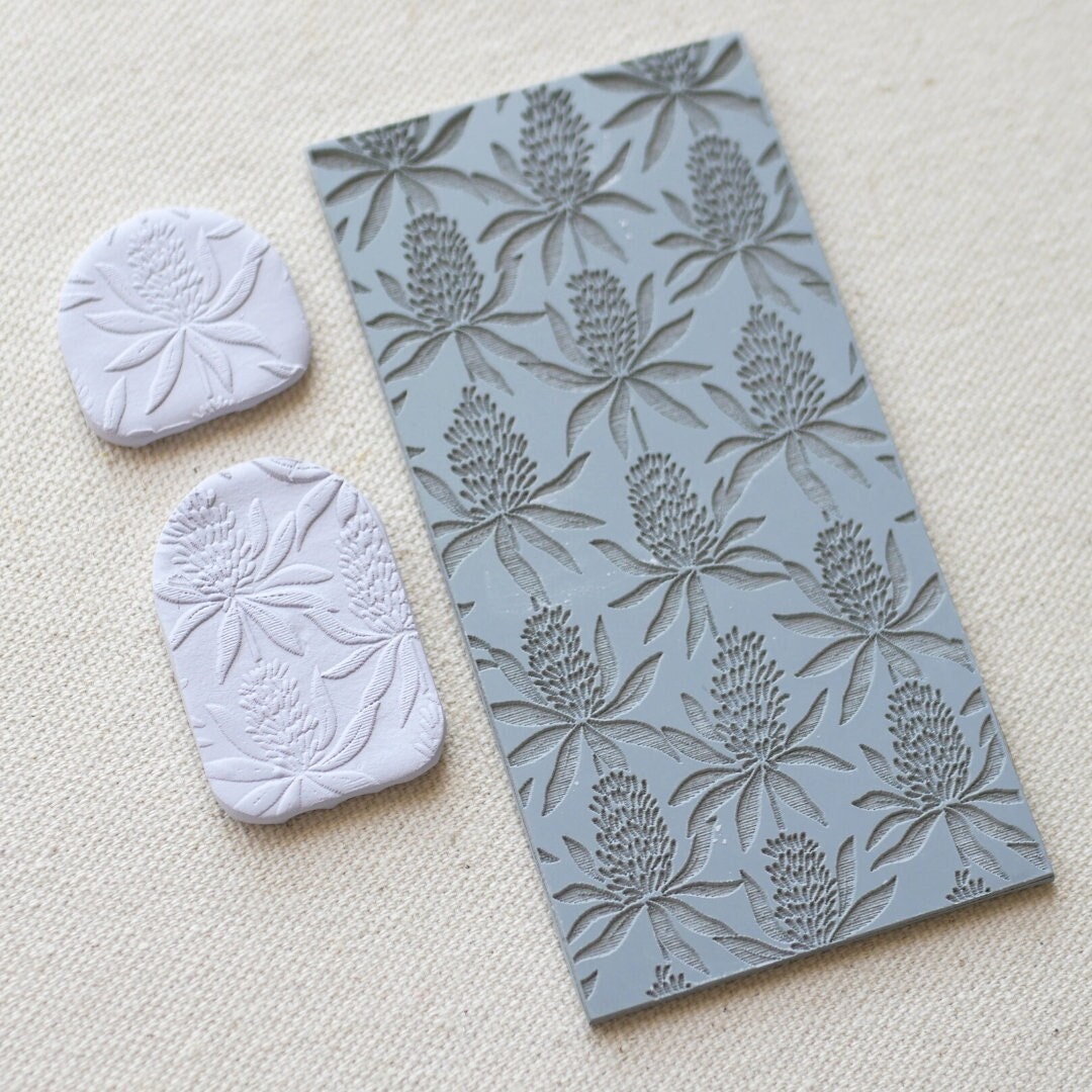 Polymer Clay Texture Mat Rubber Texture Sheet Polymer Clay Craft ...