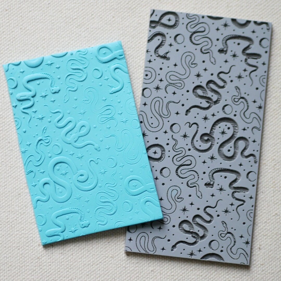 Polymer Clay Texture Mat Rubber Texture Sheet Polymer Clay Craft ...