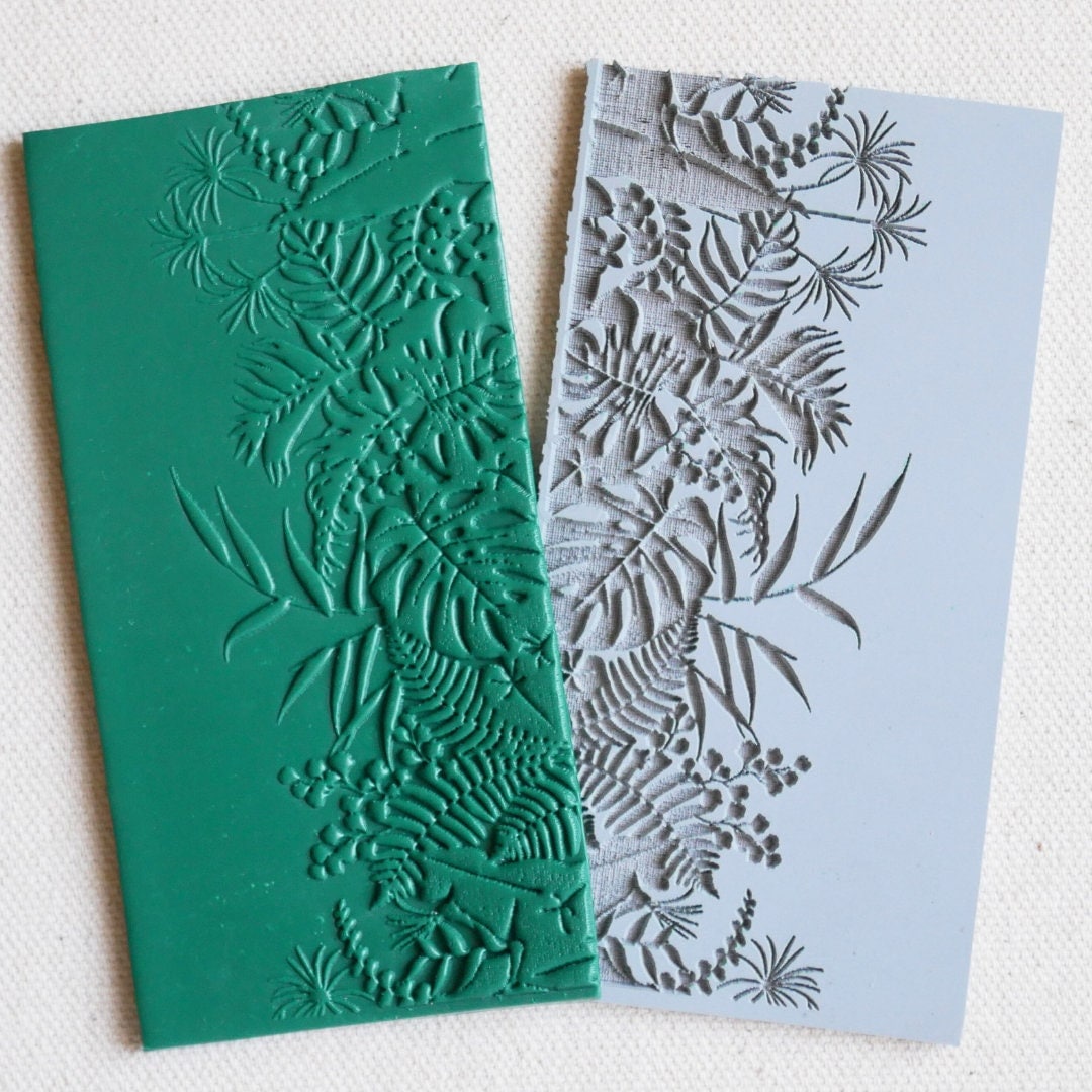 Polymer Clay Texture Mat Rubber Texture Sheet Polymer Clay Craft ...