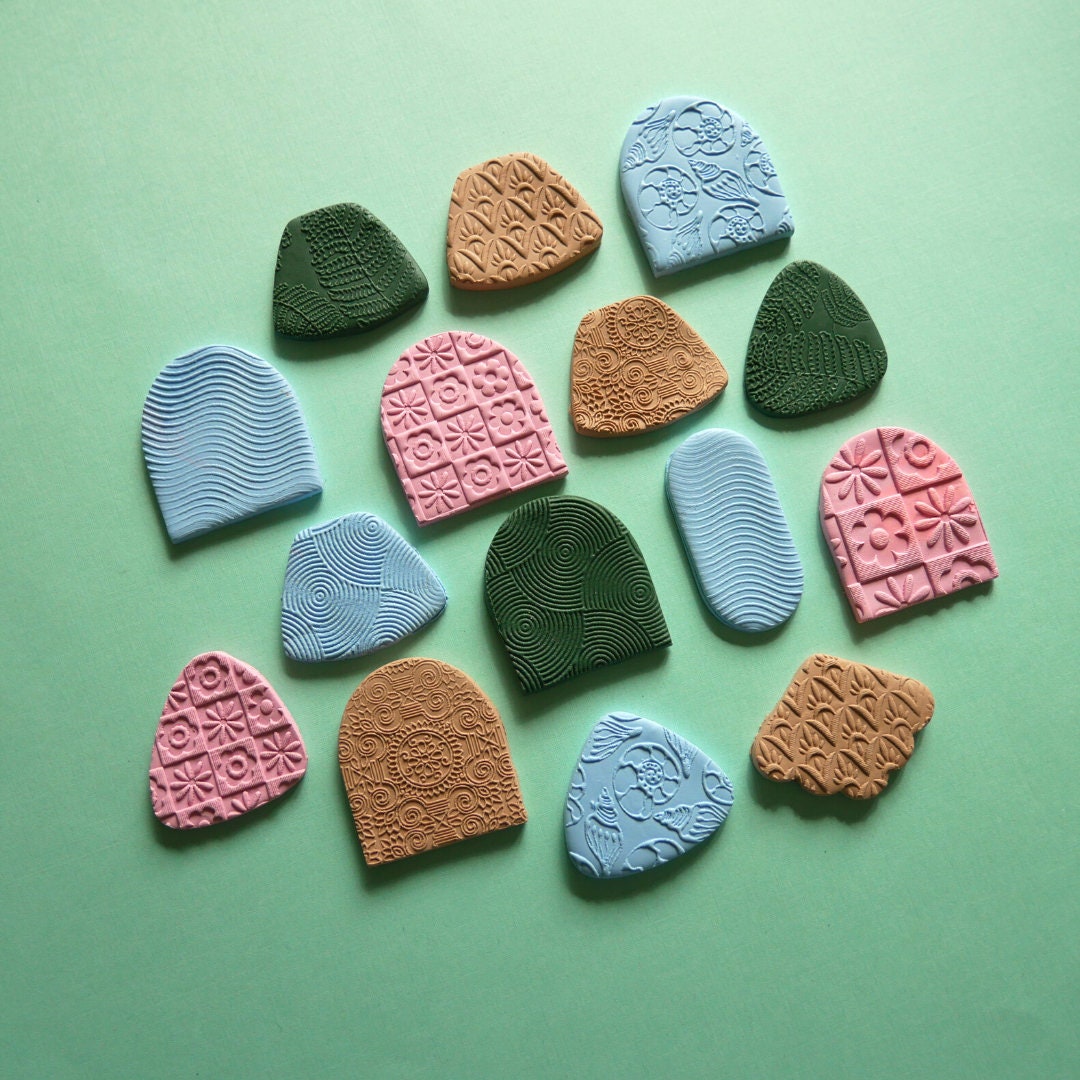 Polymer Clay Texture Mat Rubber Texture Sheet Polymer Clay - Etsy