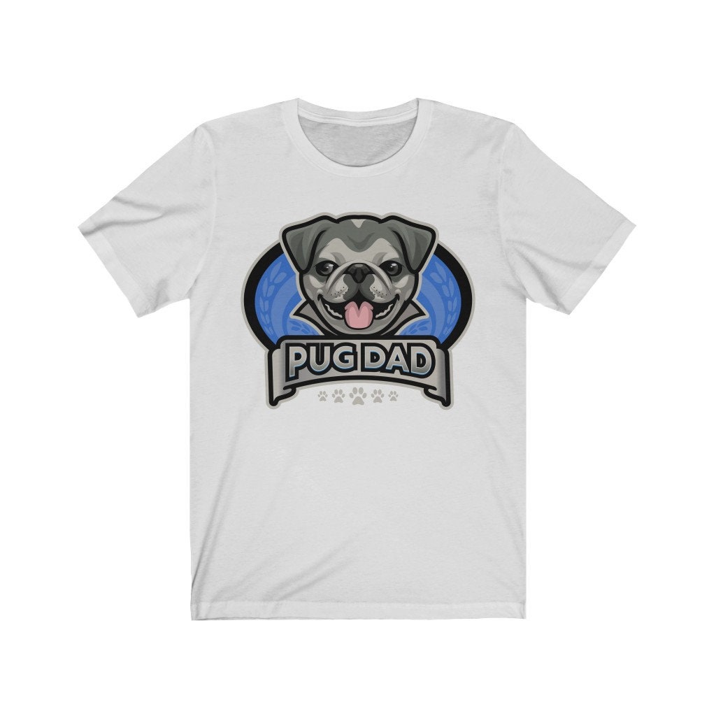 MOPS DAD T-Shirt Cooler Mops Hund Sport Team Logo Herren - Etsy.de