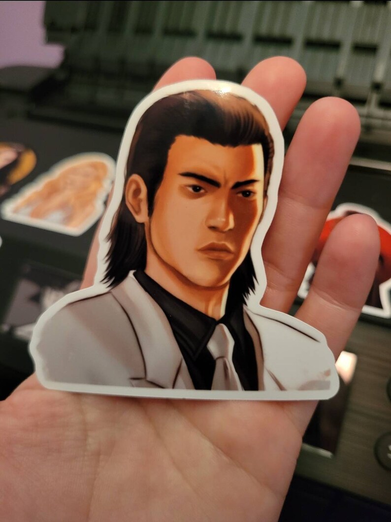 Nishiki Laptop Sticker Yakuza Sticker for Fun - Etsy