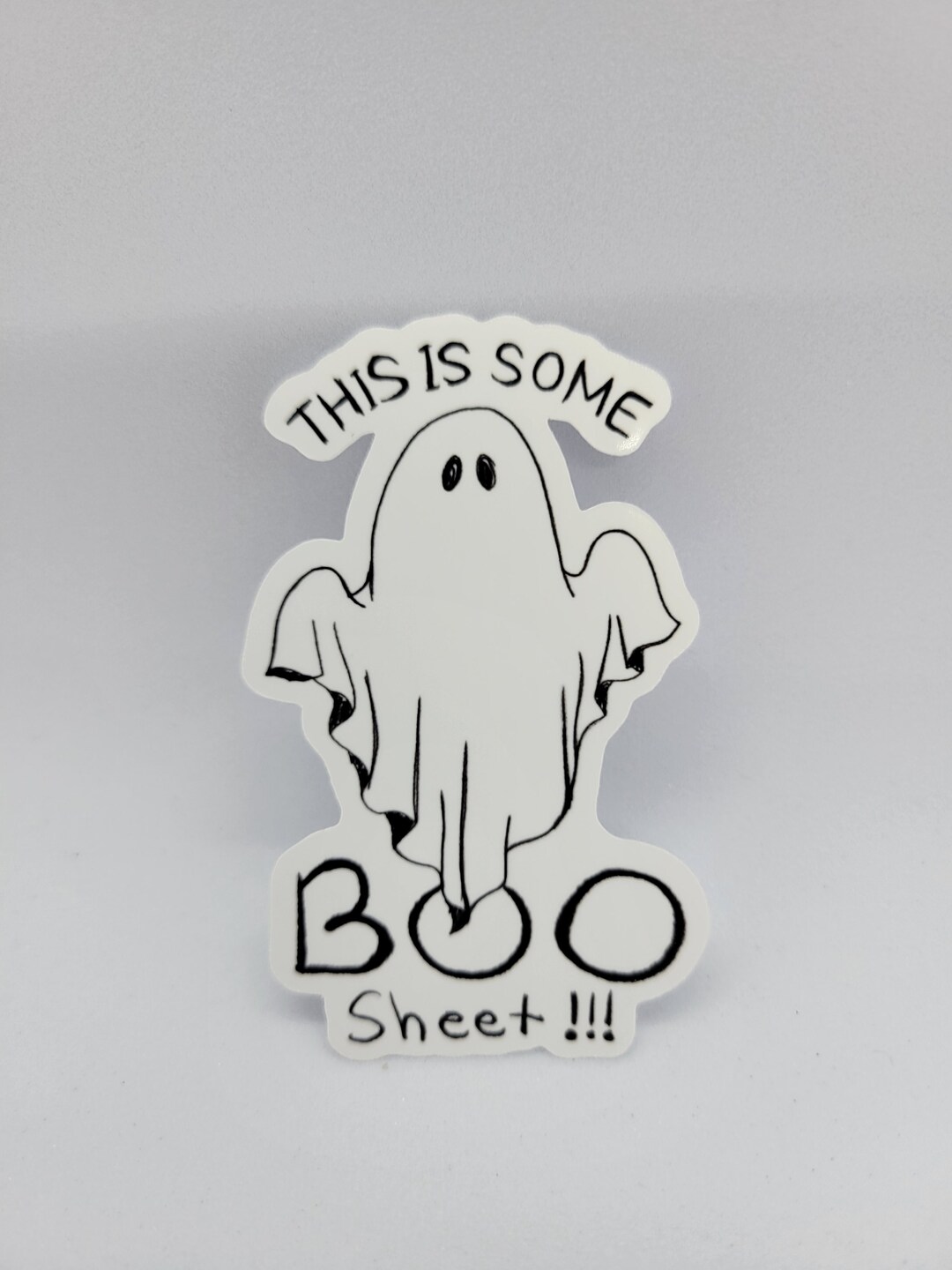 Funny Ghost Sticker Boo Sheet Sticker Halloween Sticker for Laptop - Etsy