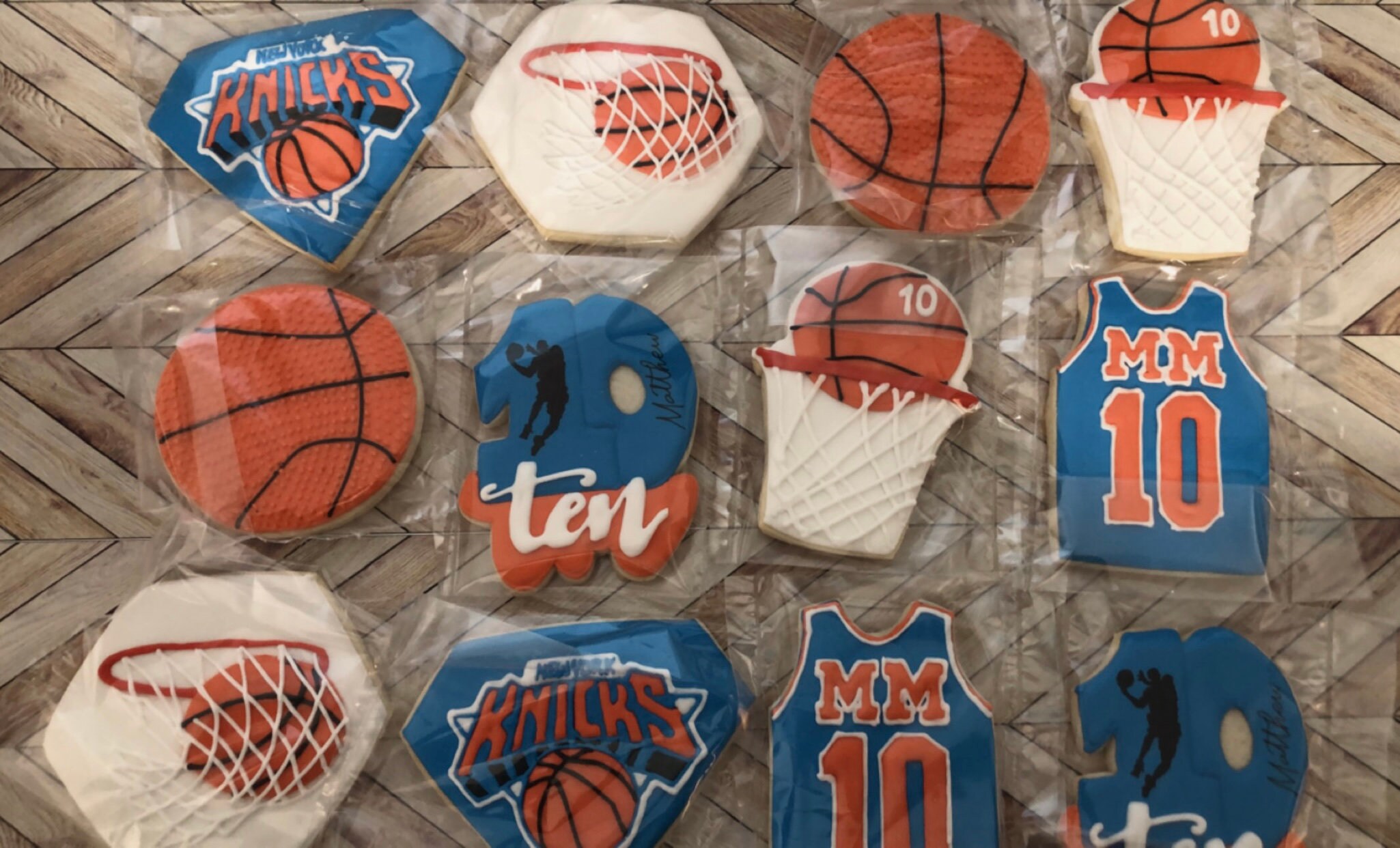 Basketball Birthday Cookies 2 Free Cookies Included With Every Dozen - Etsy
