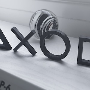 Sony Playstation Shapes / Symbols | Lots of Colours! | Gaming Decor by ...