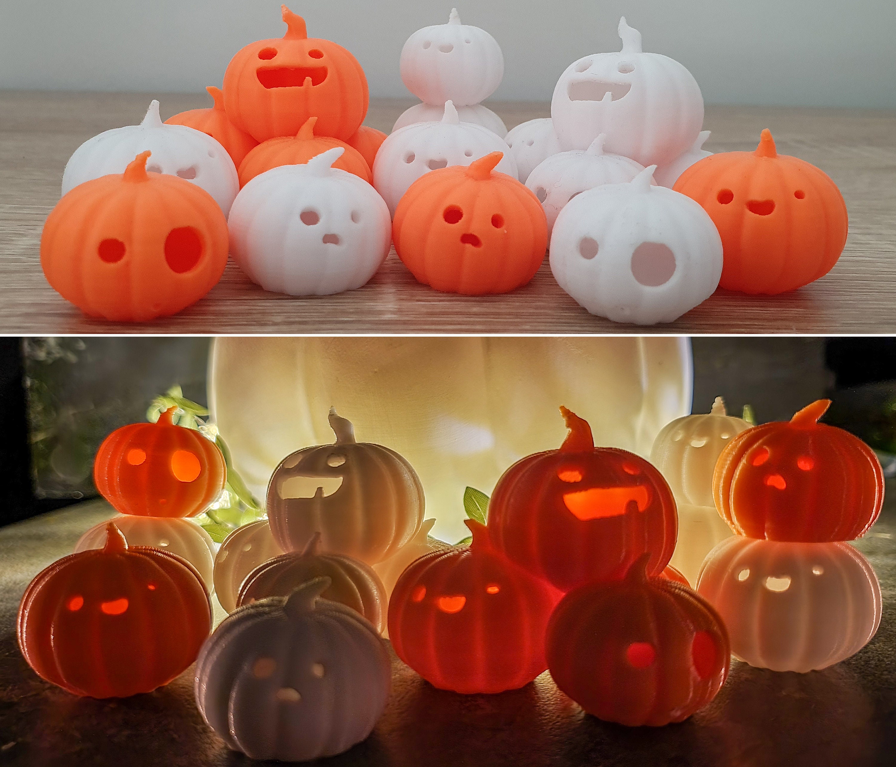 Cute Mini 3D Printed Pumpkins Home Decor / Party Favors | Etsy