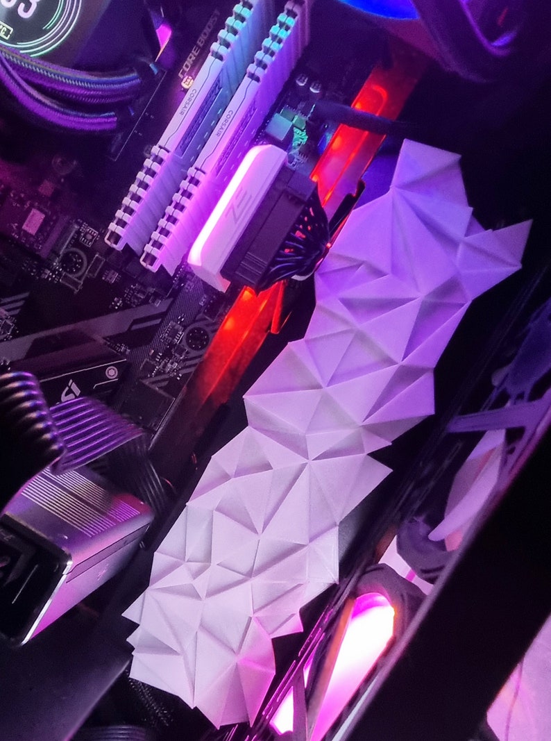 Ice Shard PC Decor Case Mod Design Easy Install PC Tower Decor by ...