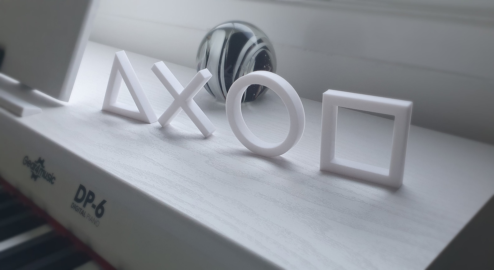 Sony Playstation Shapes / Symbols Gaming Decor by POID - Etsy