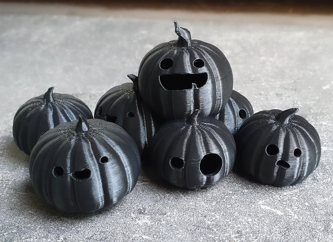 Cute Mini 3D Printed Pumpkins Home Decor / Party Favors | Etsy