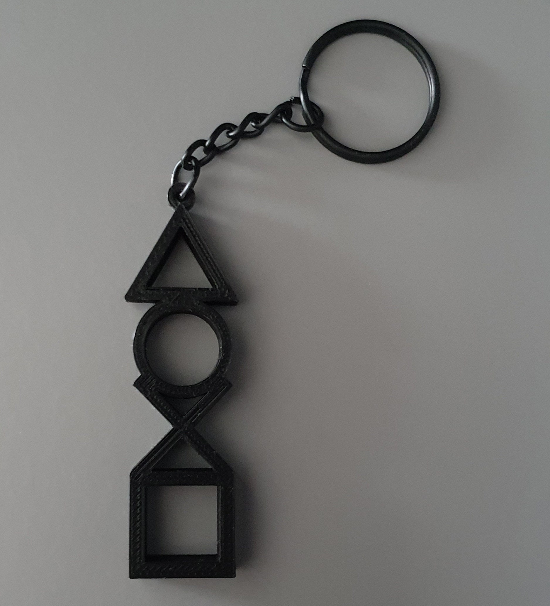 Sony Playstation Shapes / Symbols Gaming Keyring by POID - Etsy
