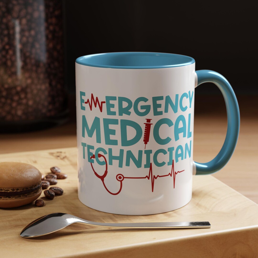 EMT Coffee Mug - Emergency Medical Technician Gift, Paramedic Gift ...