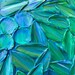 Heavy Texture Oil Painting | Original Abstract Impasto | Palette Knife ...