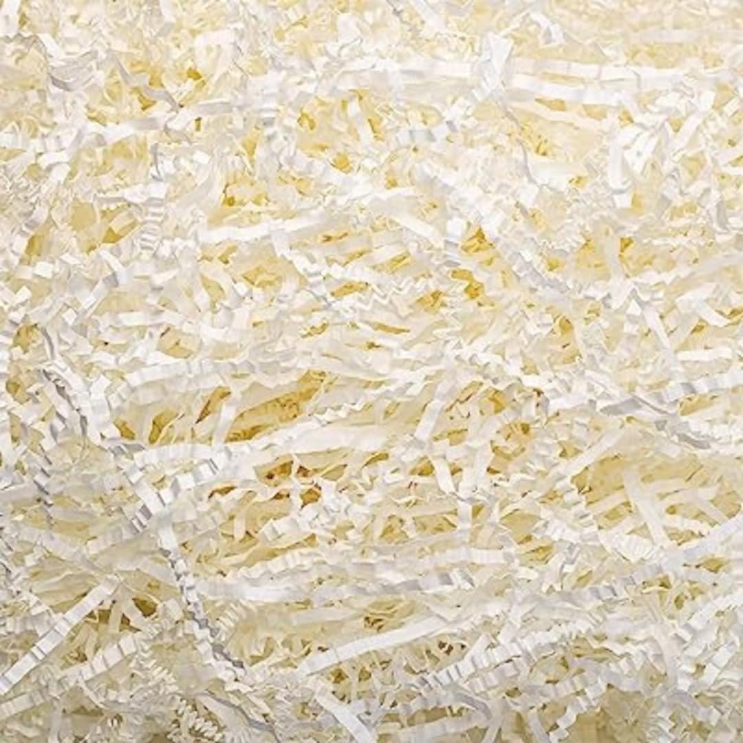 1kg Creamy White Shredded Paper Filler, Food Grade - Etsy