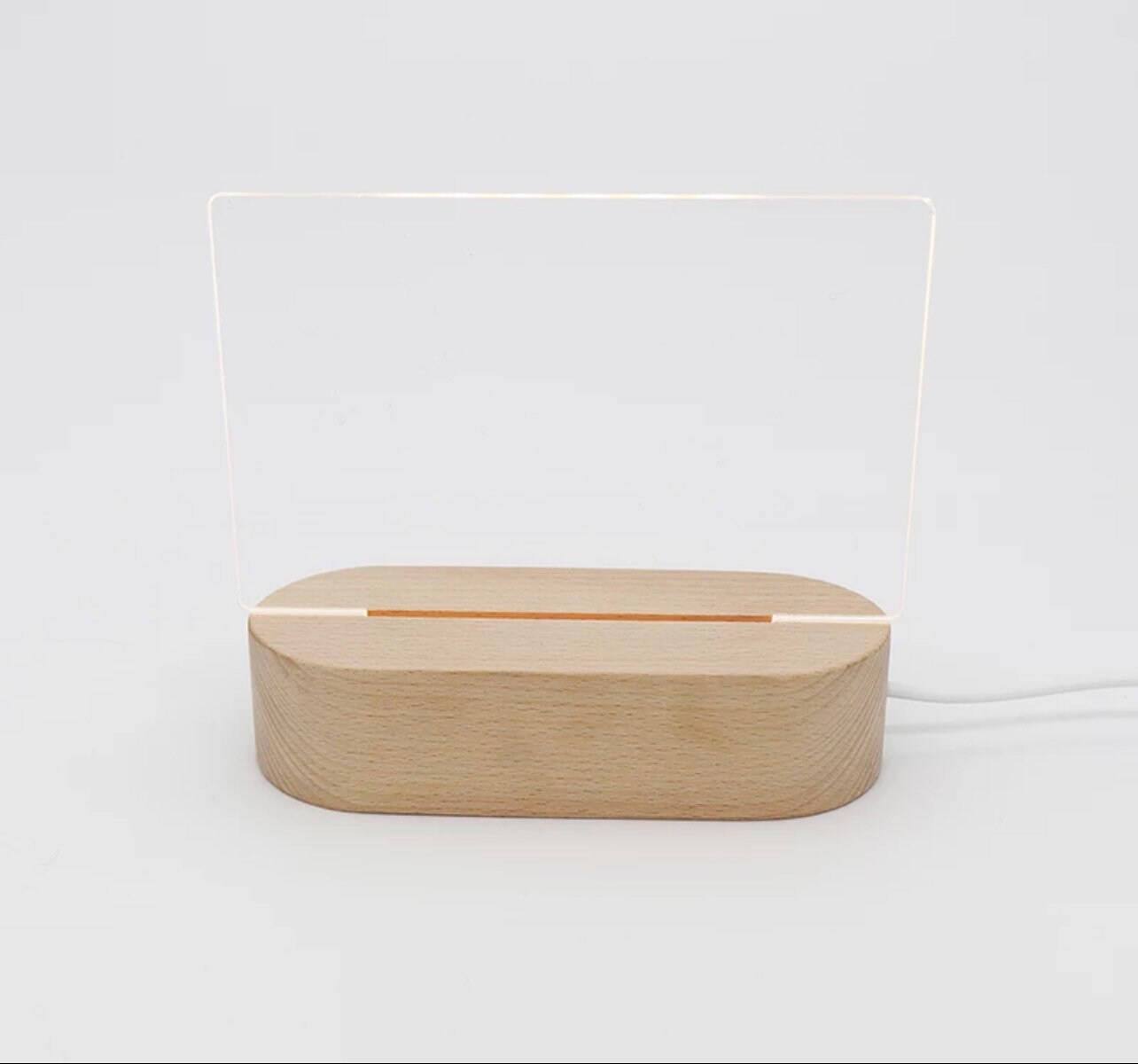 Blank Acrylic Nightlight Crafting Blank Warm Light - Etsy