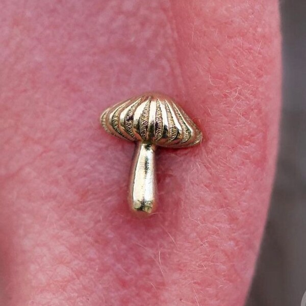 Mushroom Piercing - Etsy