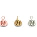 14K Solid Yellow, Rose, White Gold Pumpkin Charm Piercing, Body Jewelry ...