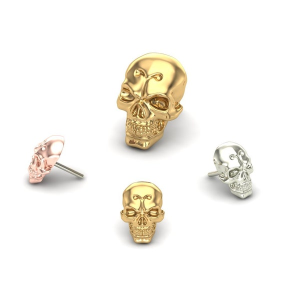 Skull Piercing - Etsy