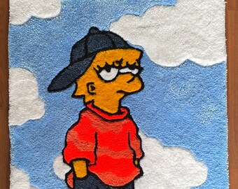 Lisa Simpson Rug - Etsy